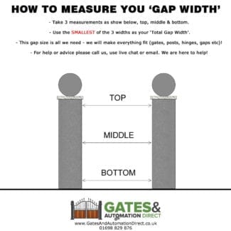 Hatfield Tall Metal Side Gate - Gates & Automation Direct