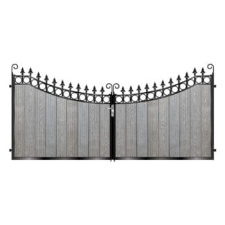 Short Metal Framed Composite Driveway Gates Archives - Gates ...