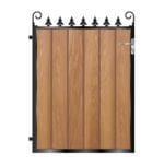 McAdam Metal Framed Timber Side Gate - Gates & Automation Direct