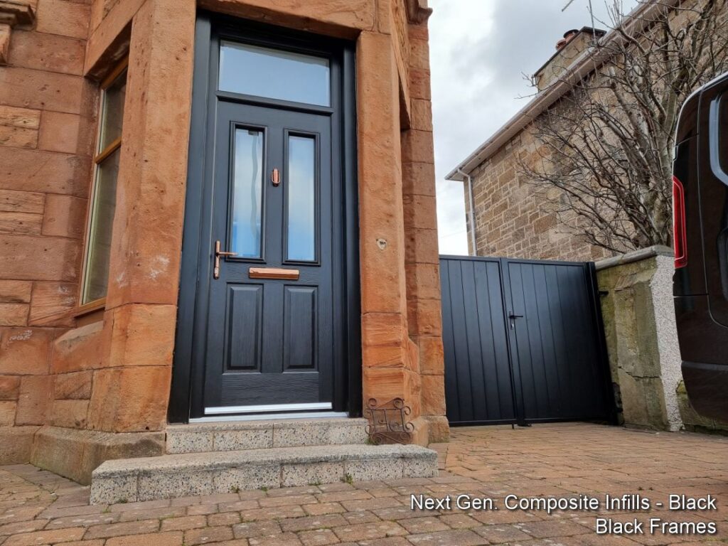 Wallace Tall Composite Driveway Gate - Gates & Automation Direct