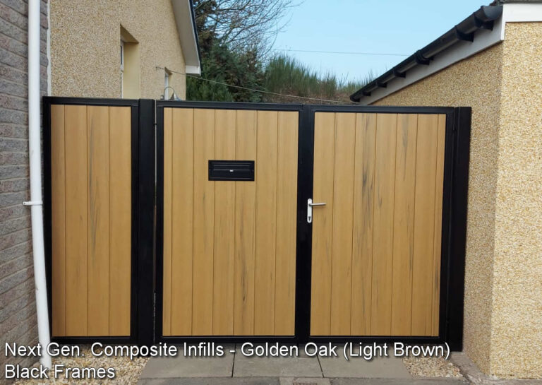 MacMillan Tall Composite Driveway Gate - Gates & Automation Direct