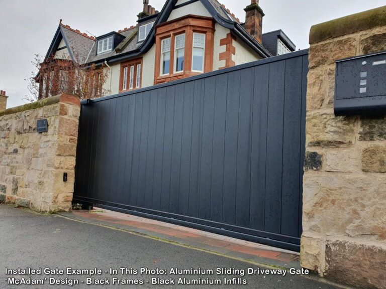 McAdam Tall Aluminium Side Gate - Gates & Automation Direct