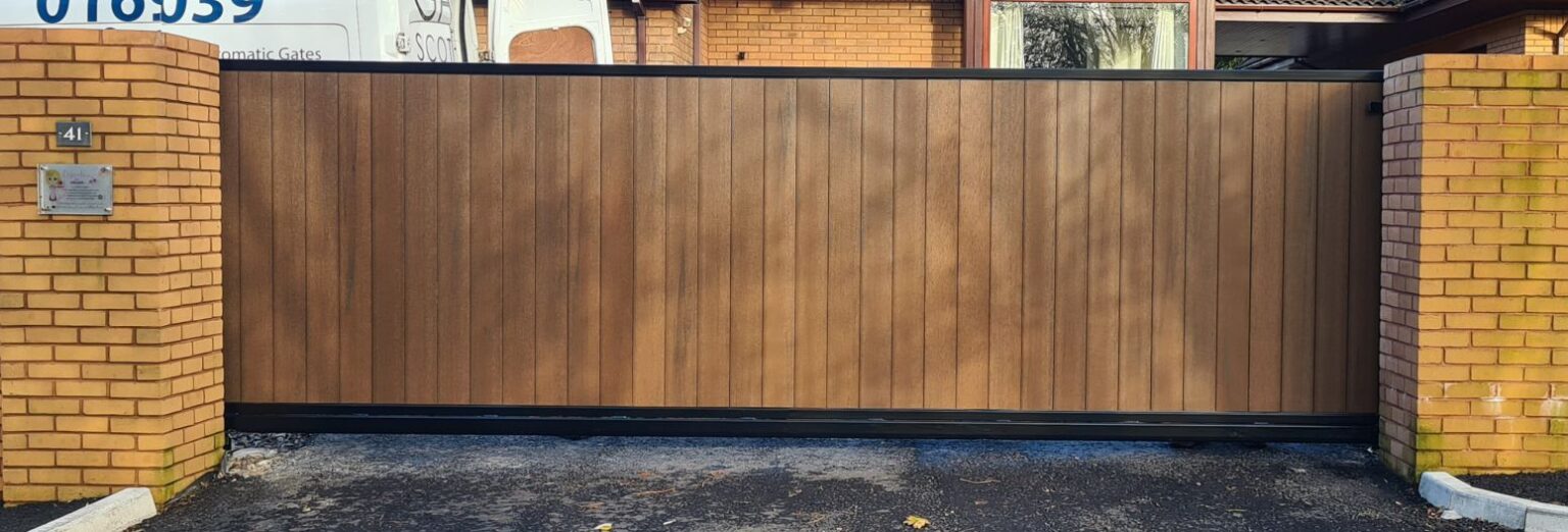 Lamont Composite Sliding Gate (Tall) - Gates & Automation Direct