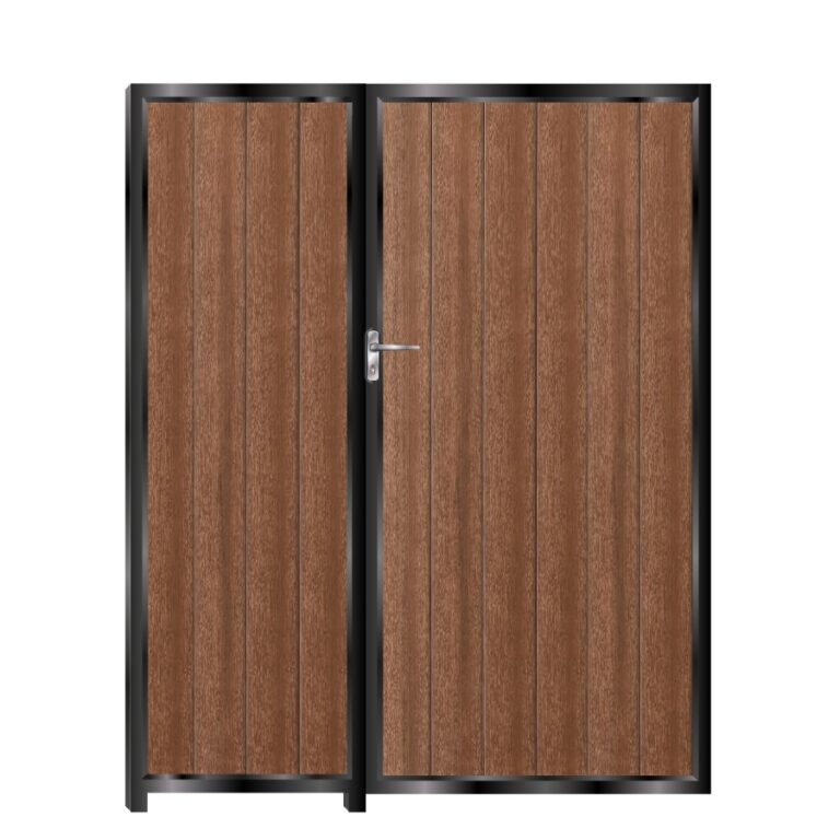 McAdam Tall Composite Side Gate With Panel - Gates & Automation Direct