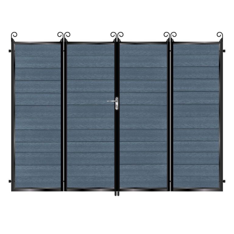 Wallace Tall Composite Side Gate - Gates & Automation Direct