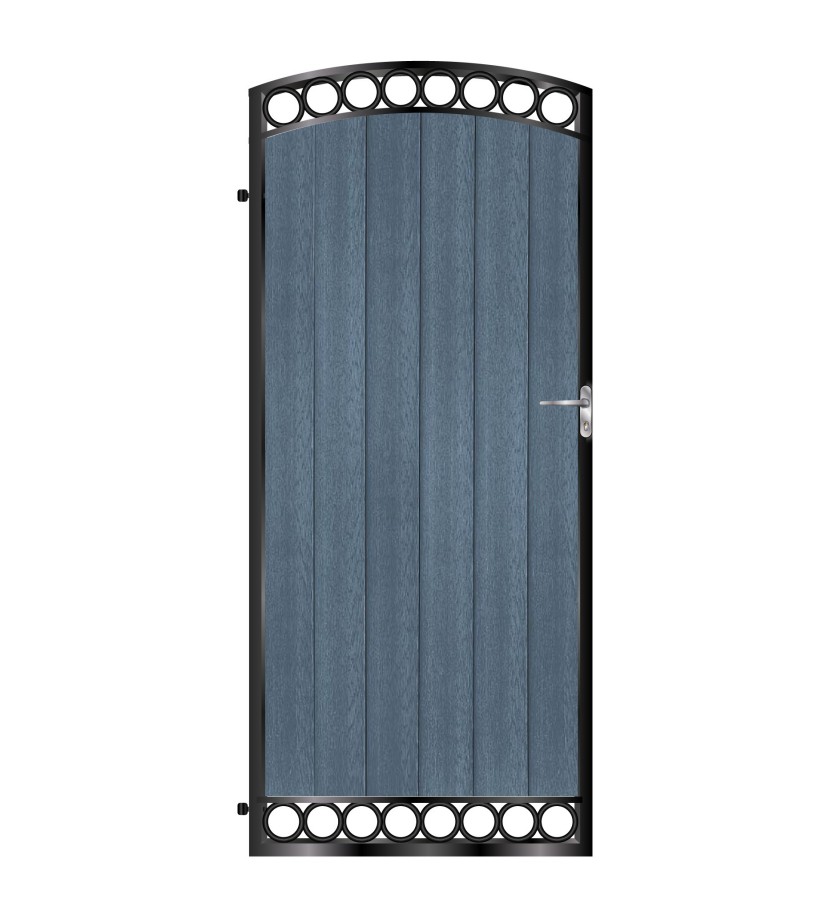 Douglas Tall Composite Side Gate With Panel - Gates & Automation Direct
