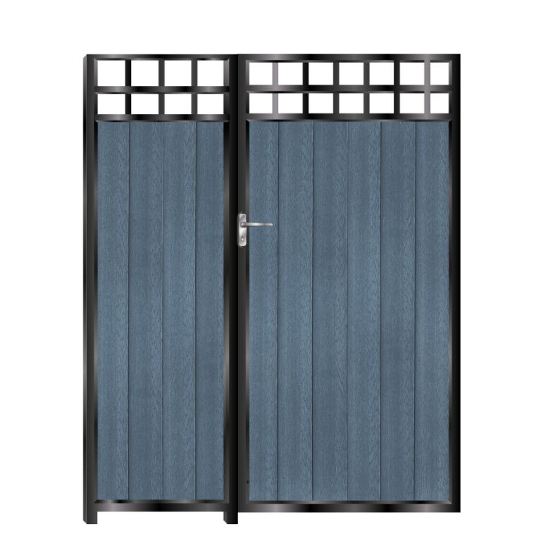MacKinnon Tall Composite Side Gate With Panel - Gates & Automation Direct