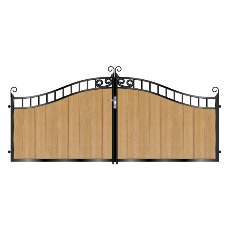 MacLaren Short Composite Driveway Gate - Gates & Automation Direct
