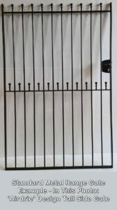 Corby Short Metal Driveway Gate - Gates & Automation Direct