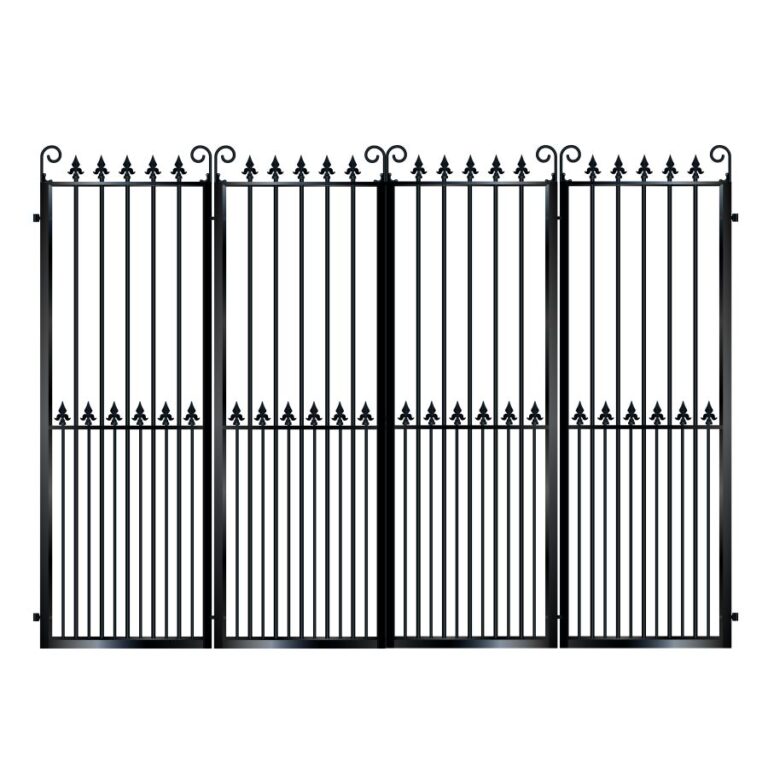 Bolton Bi-Fold Metal Driveway Gate (Tall) - Gates & Automation Direct