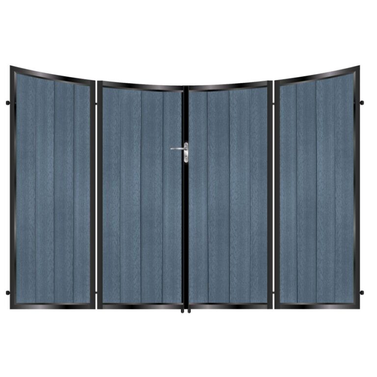Boyd Bi-Fold Composite Driveway Gate (Tall) - Gates & Automation Direct