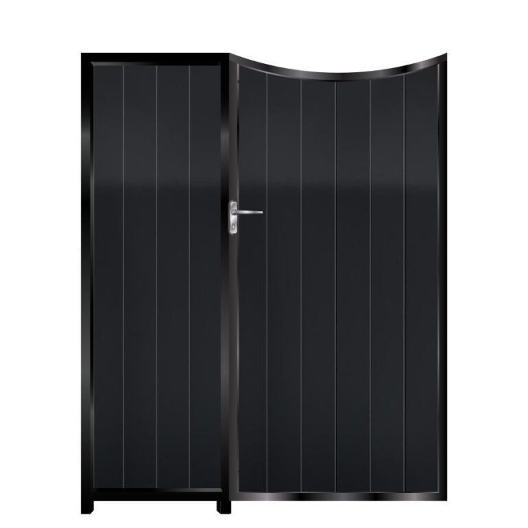 Boyd Tall Aluminium Side Gate With Panel - Gates & Automation Direct