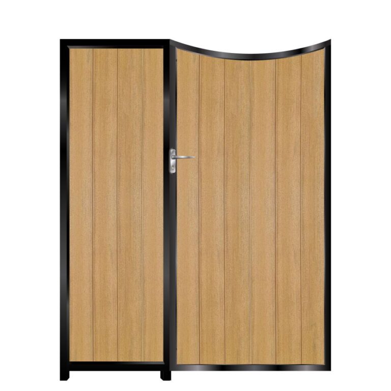 Boyd Tall Composite Side Gate With Panel - Gates & Automation Direct
