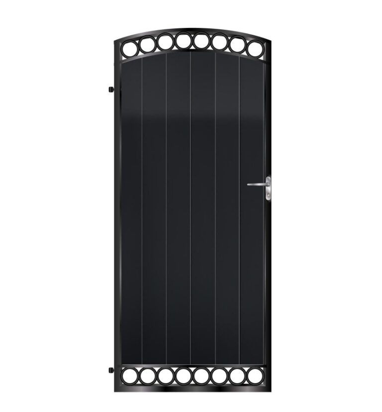 Douglas Tall Aluminium Side Gate - Gates & Automation Direct