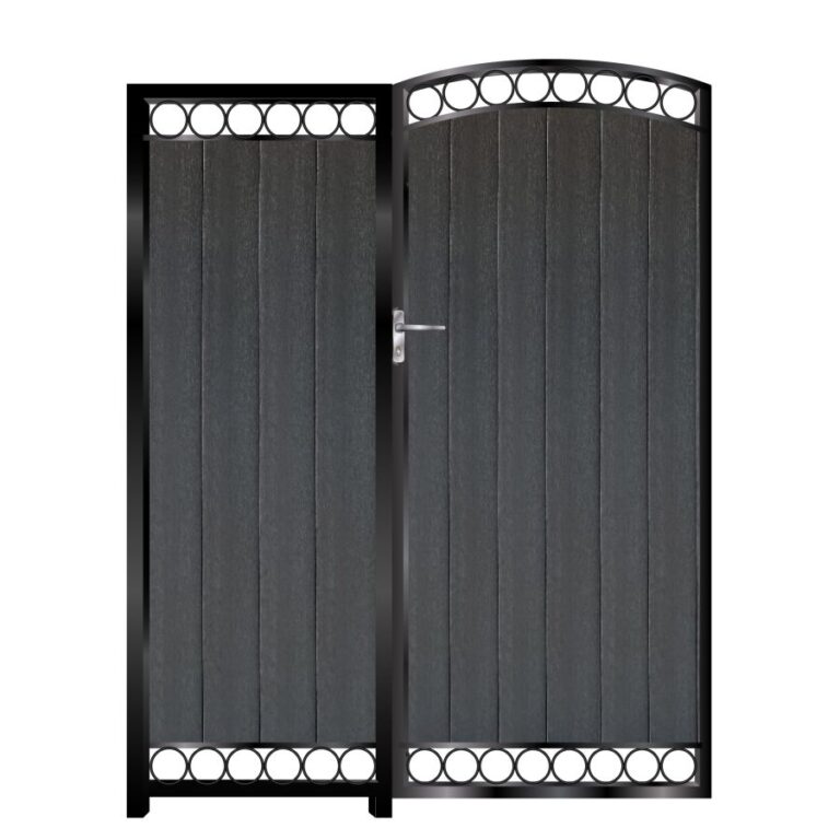 Douglas Tall Composite Side Gate With Panel - Gates & Automation Direct