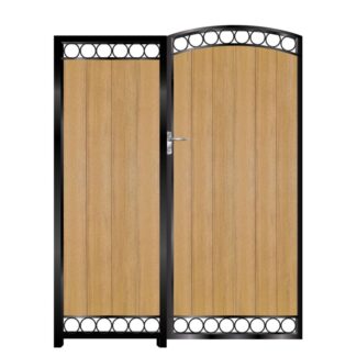 Douglas Tall Composite Side Gate With Panel - Gates & Automation Direct
