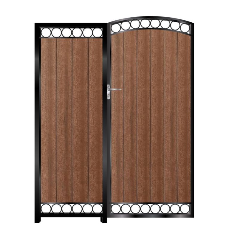 Douglas Tall Composite Side Gate With Panel - Gates & Automation Direct