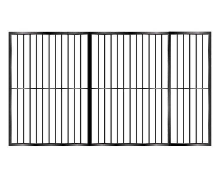 Dover Metal Sliding Gate (Tall) - Gates & Automation Direct