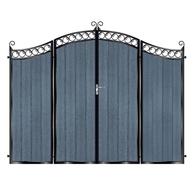 Farquhar Bi-Fold Composite Driveway Gate (Tall) - Gates & Automation Direct