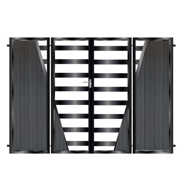 Harris Bi-Fold Composite Driveway Gate (Tall) - Gates & Automation Direct