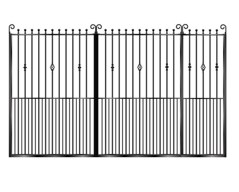 Ipswich Metal Sliding Gate (Tall) - Gates & Automation Direct