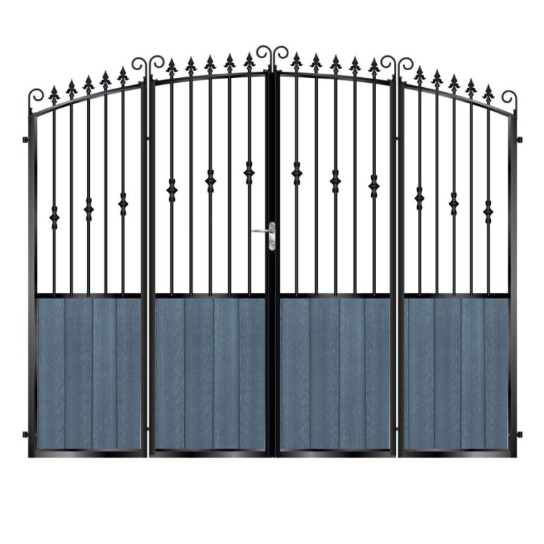 Jones Bi-Fold Composite Driveway Gate (Tall) - Gates & Automation Direct