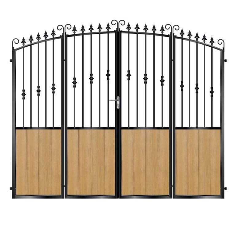 Jones Bi-Fold Composite Driveway Gate (Tall) - Gates & Automation Direct