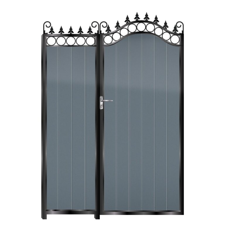 MacMillan Tall Aluminium Side Gate With Panel - Gates & Automation Direct