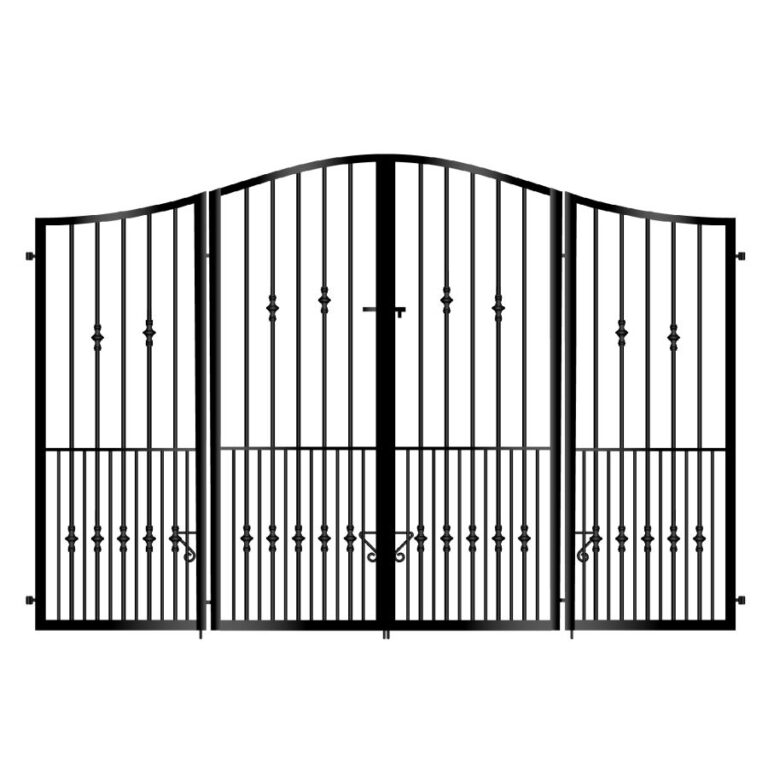 Middleton Bi-Fold Metal Driveway Gate (Tall) - Gates & Automation Direct