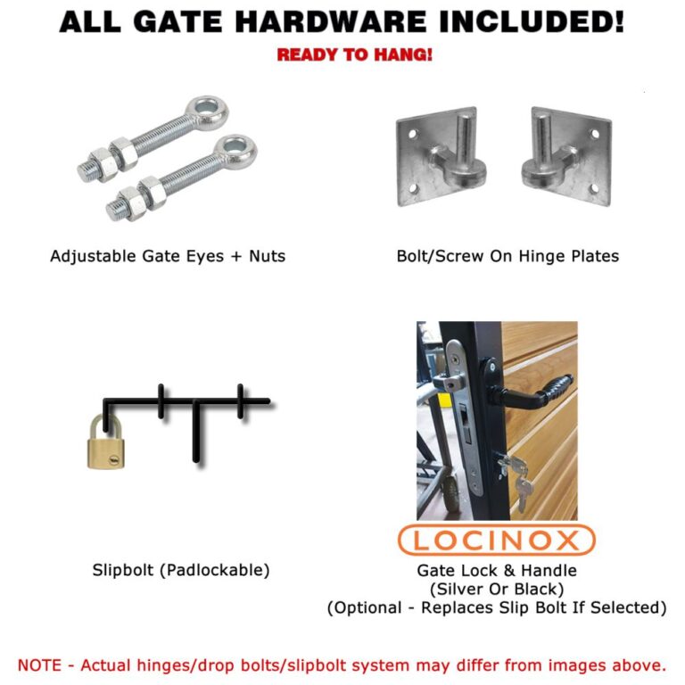 Dover Tall Metal Side Gate - Gates & Automation Direct