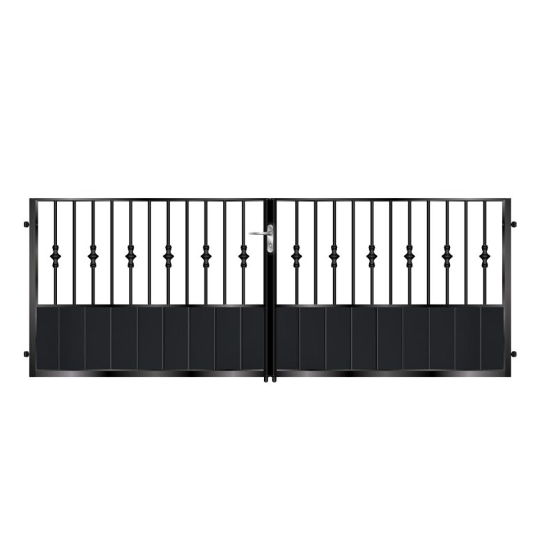 Page Short Aluminium Driveway Gate - Gates & Automation Direct