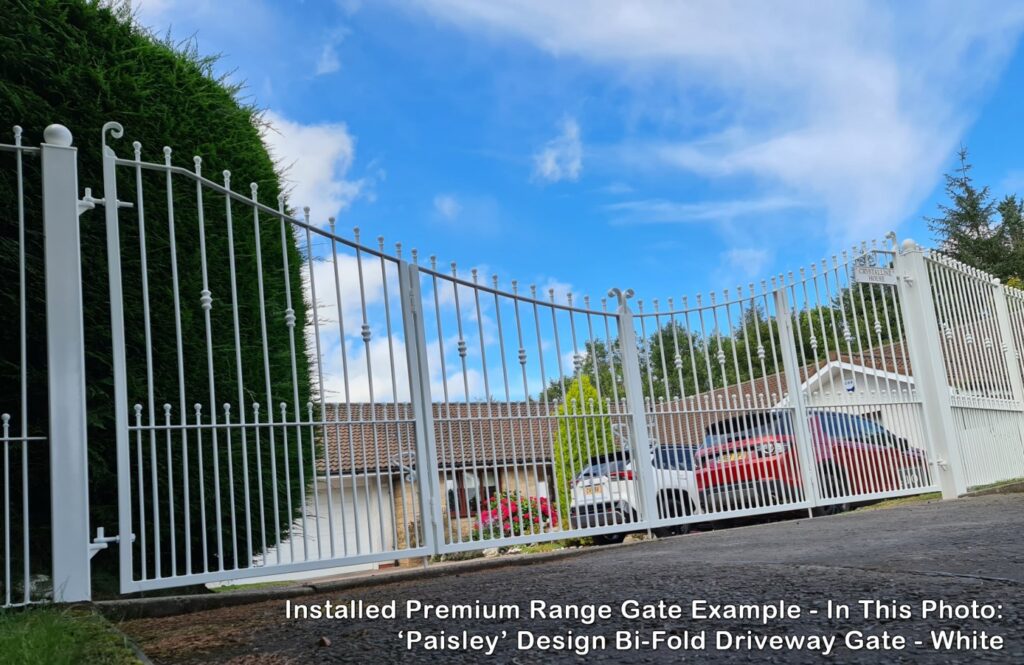 Middleton Tall Metal Side Gate - Gates & Automation Direct