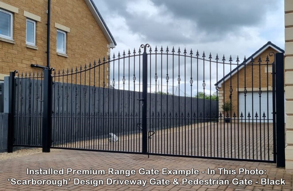 Cambridge Tall Metal Side Gate - Gates & Automation Direct