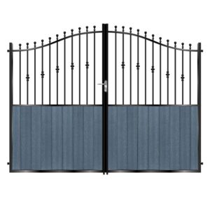 Wallace Tall Composite Driveway Gate - Gates & Automation Direct