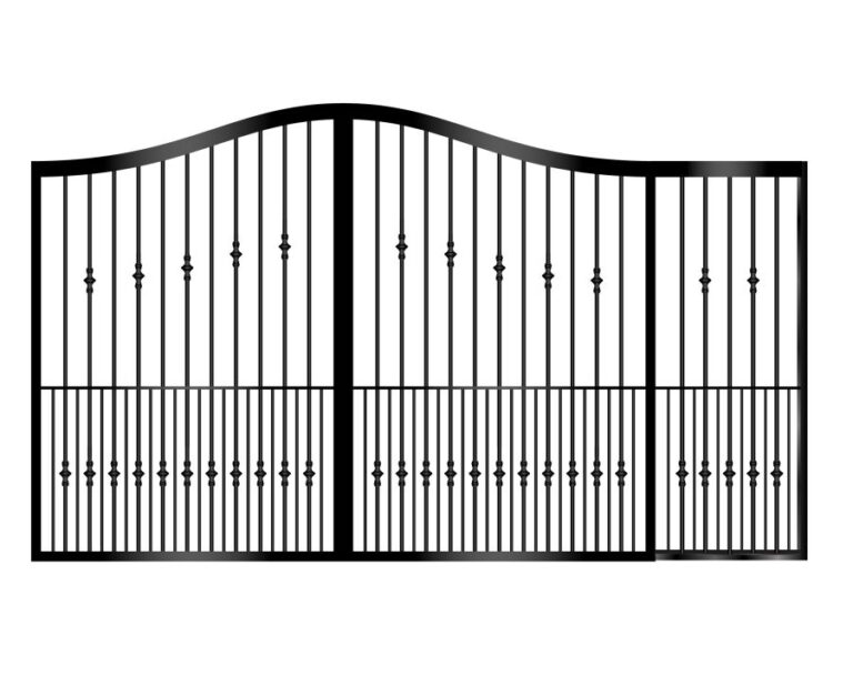 Wrexham Metal Sliding Gate (Tall) - Gates & Automation Direct