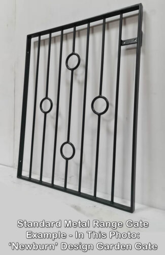 Corby Short Metal Driveway Gate - Gates & Automation Direct
