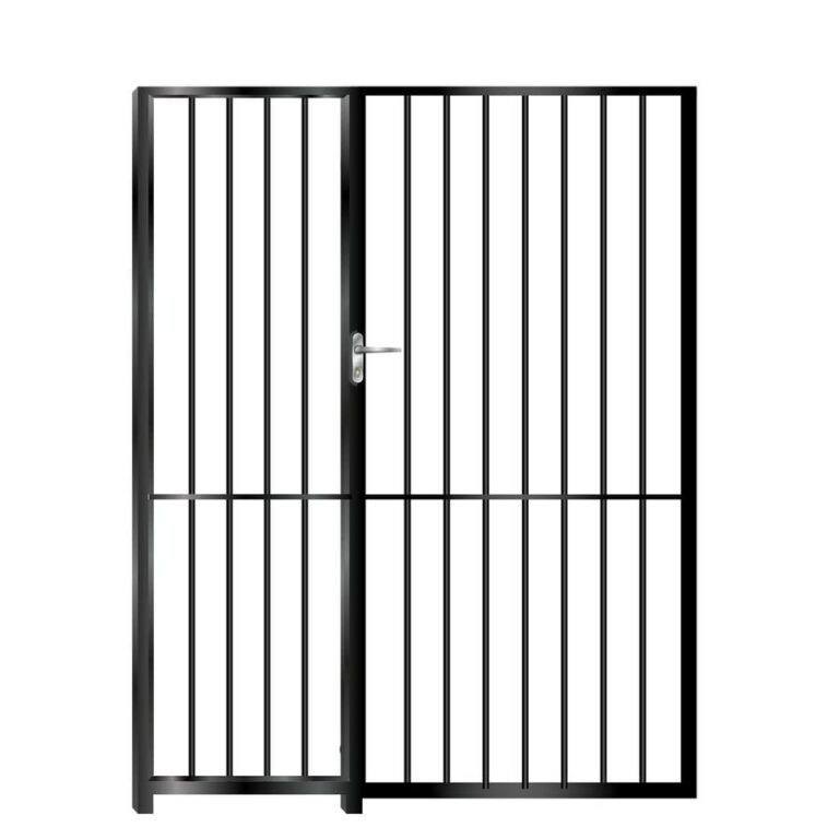 Dover Tall Metal Side Gate With Panel - Gates & Automation Direct