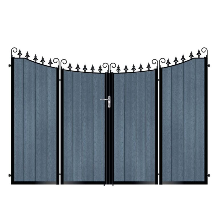 Lamont Bi-Fold Composite Driveway Gate (Tall) - Gates & Automation Direct