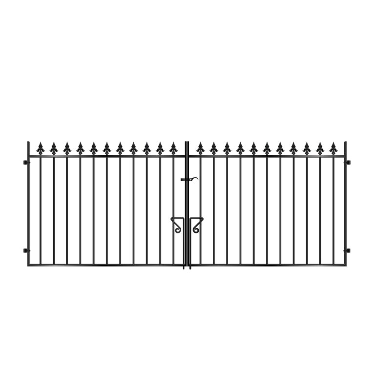 Hyde Short Metal Driveway Gate - Gates & Automation Direct