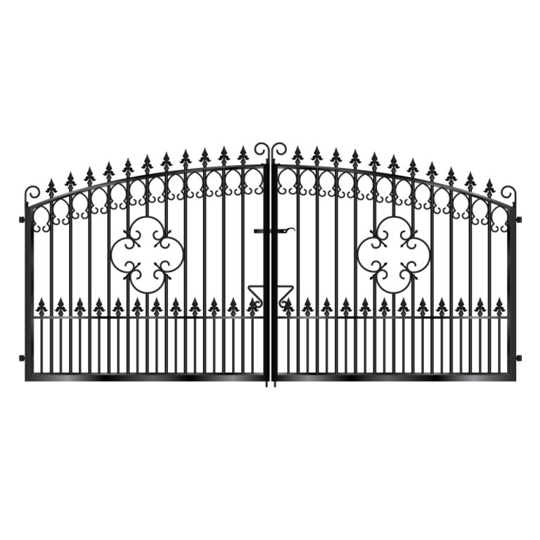 Lancaster Short Metal Driveway Gate - Gates & Automation Direct