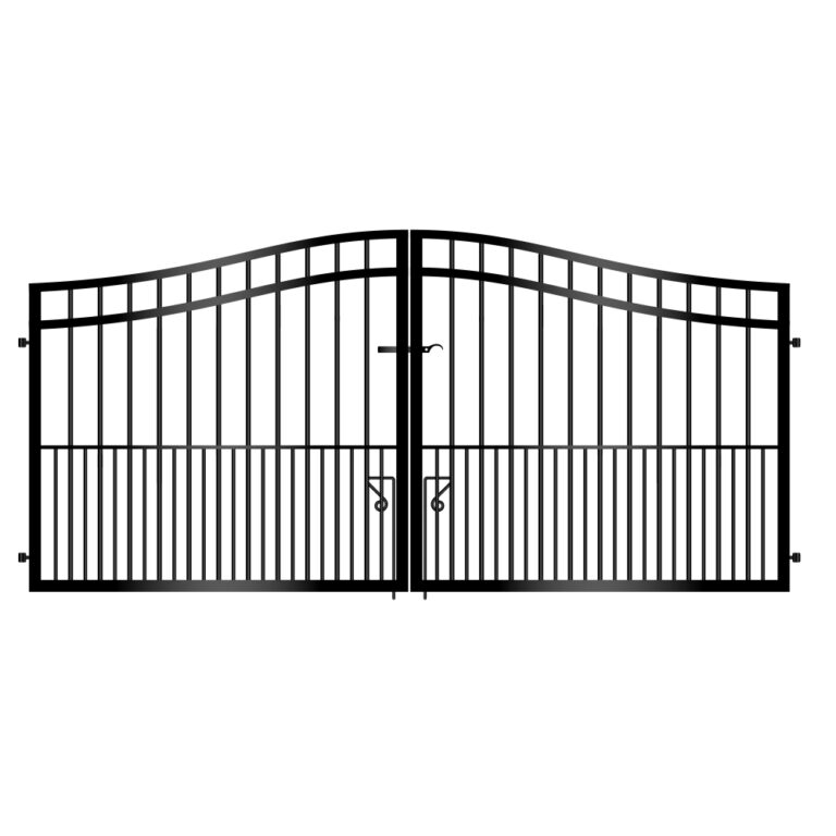 Wrexham Short Metal Driveway Gate - Gates & Automation Direct