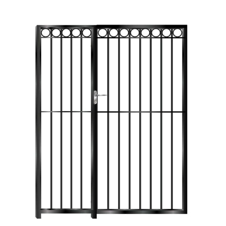 Tamworth Tall Metal Side Gate With Panel - Gates & Automation Direct
