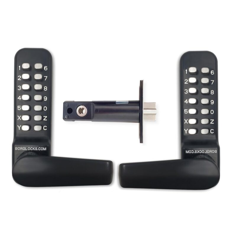 BORG Keypad Gate Lock - Double Sided - BL4441 Black - Gates ...