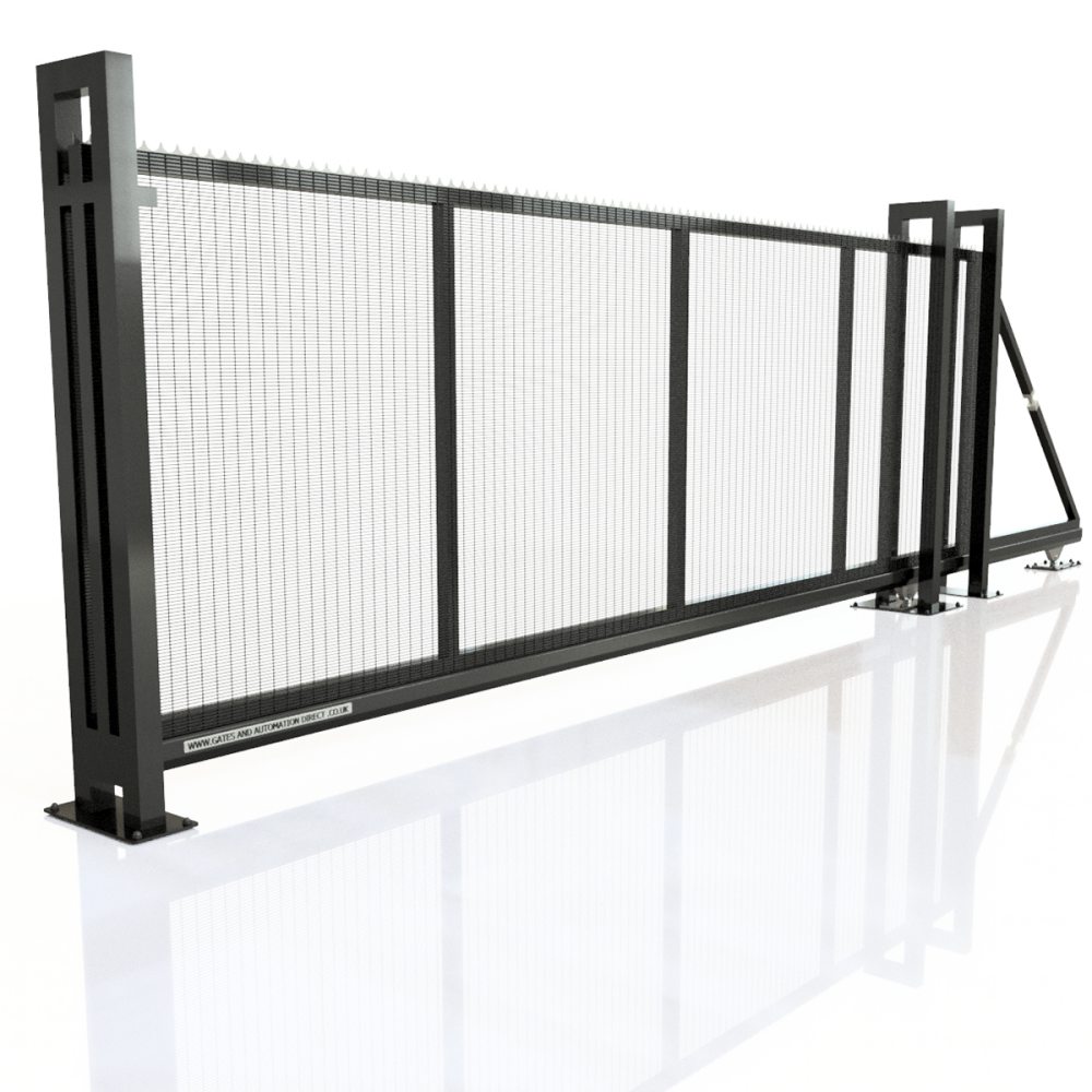 Mesh Sliding Gates - Gates & Automation Direct