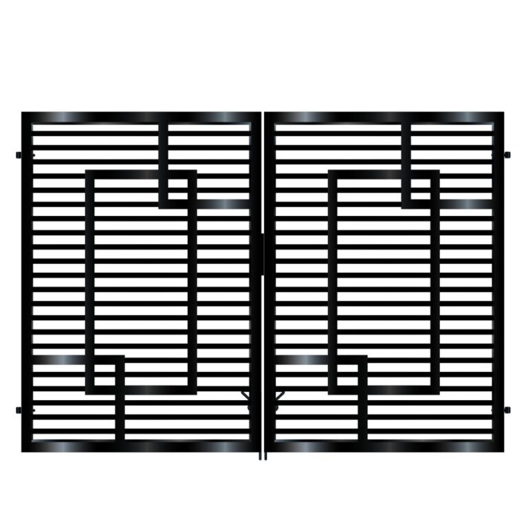 Elevate Tall Modern Metal Driveway Gate - Gates & Automation Direct