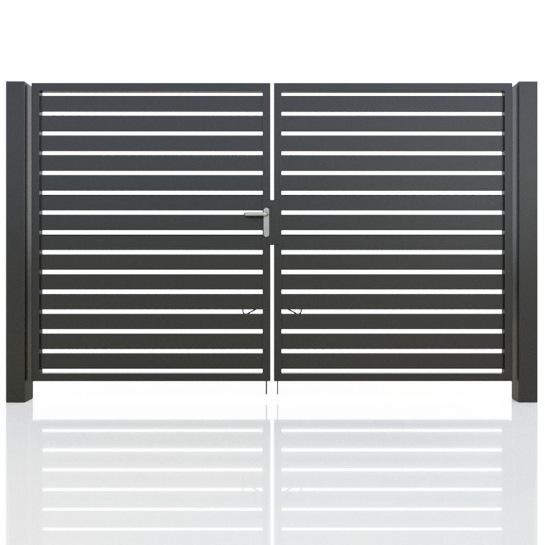 Pinnacle Modern Metal Tall Sliding Gate - Gates & Automation Direct