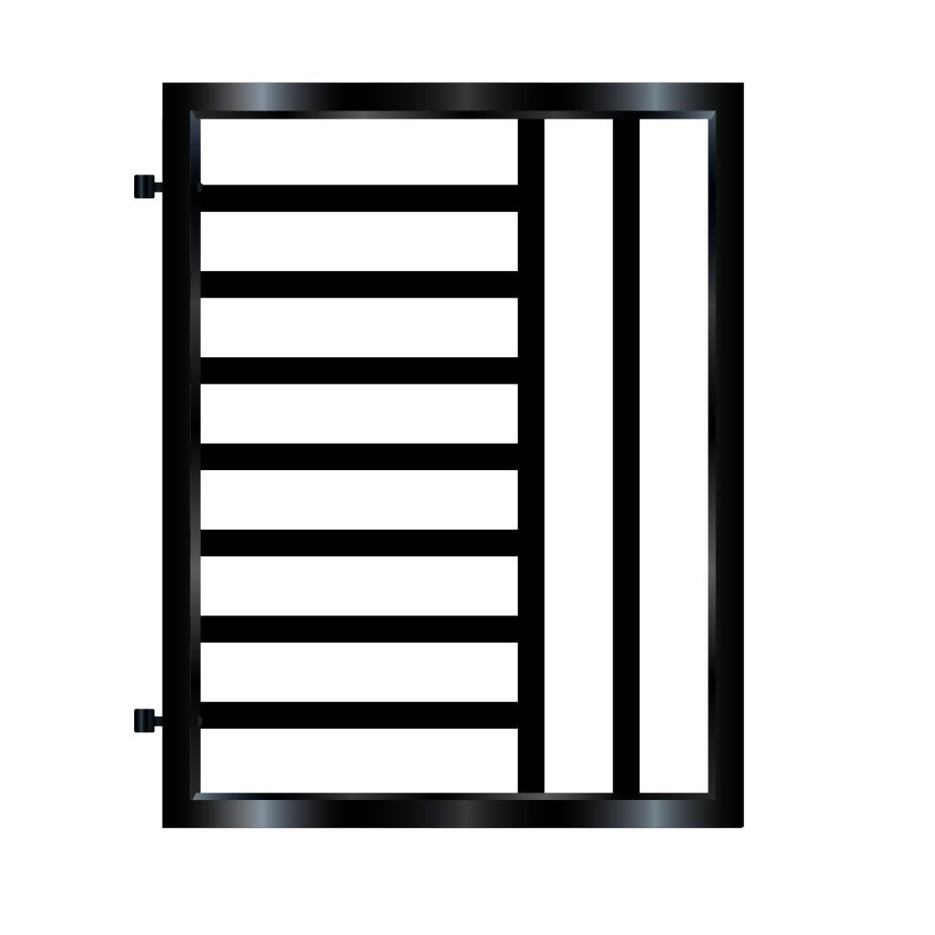 Modern Metal Path & Garden Gates - Gates & Automation Direct